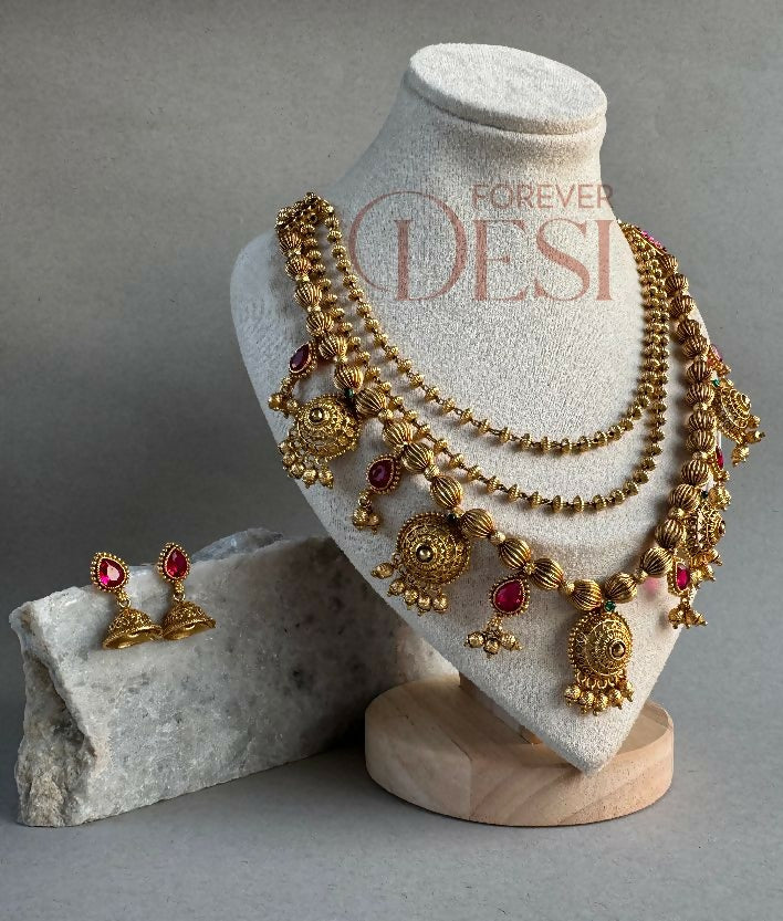 Kolhapuri Mohan Saaj Set – MESH EXCLUSIVES